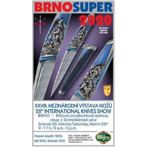 BRNO SUPER 2020, XXVIII. ročník | PrémiovéNože.cz